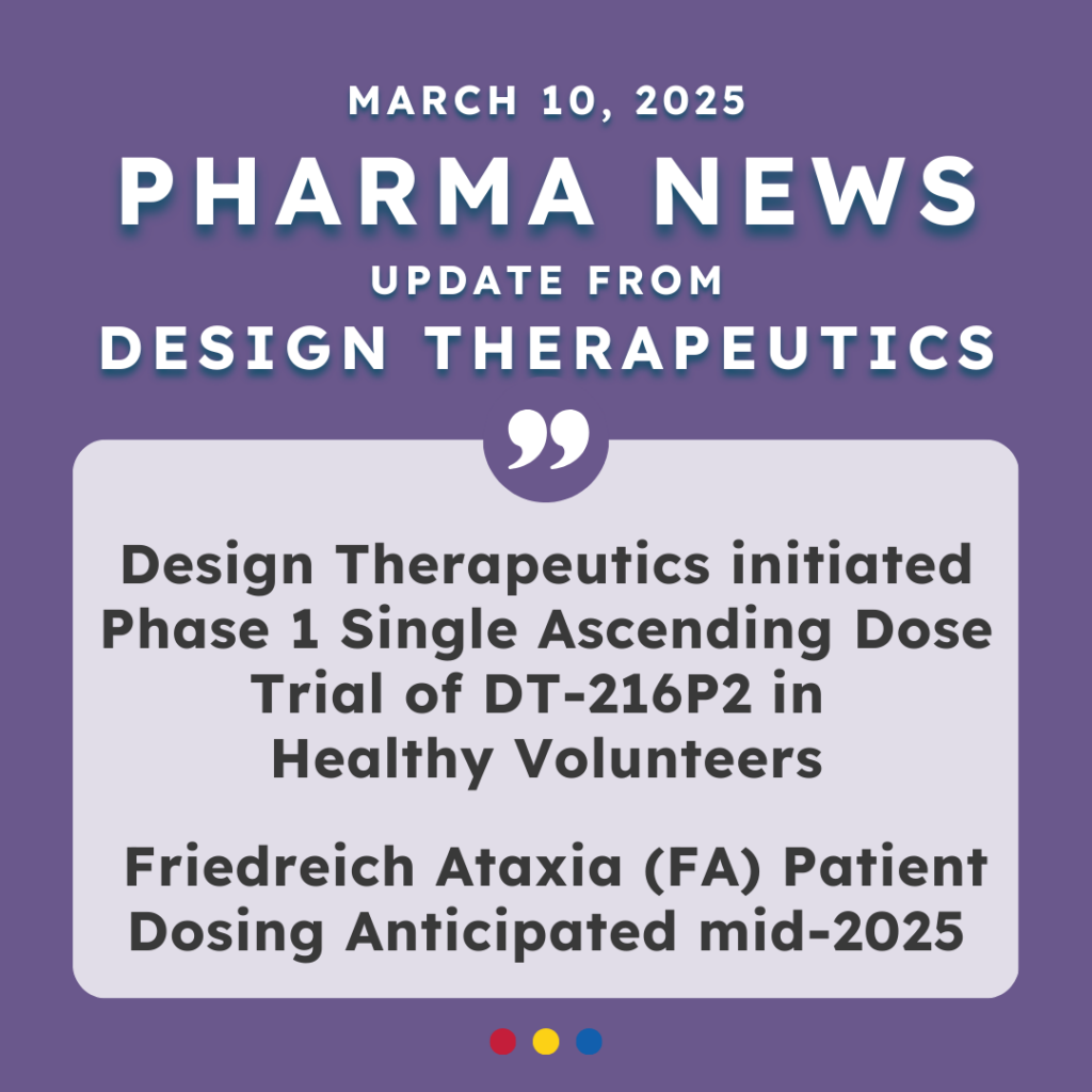 Design Therapeutics Initiated Phase 1 Single Ascending Dose Trial of DT ...